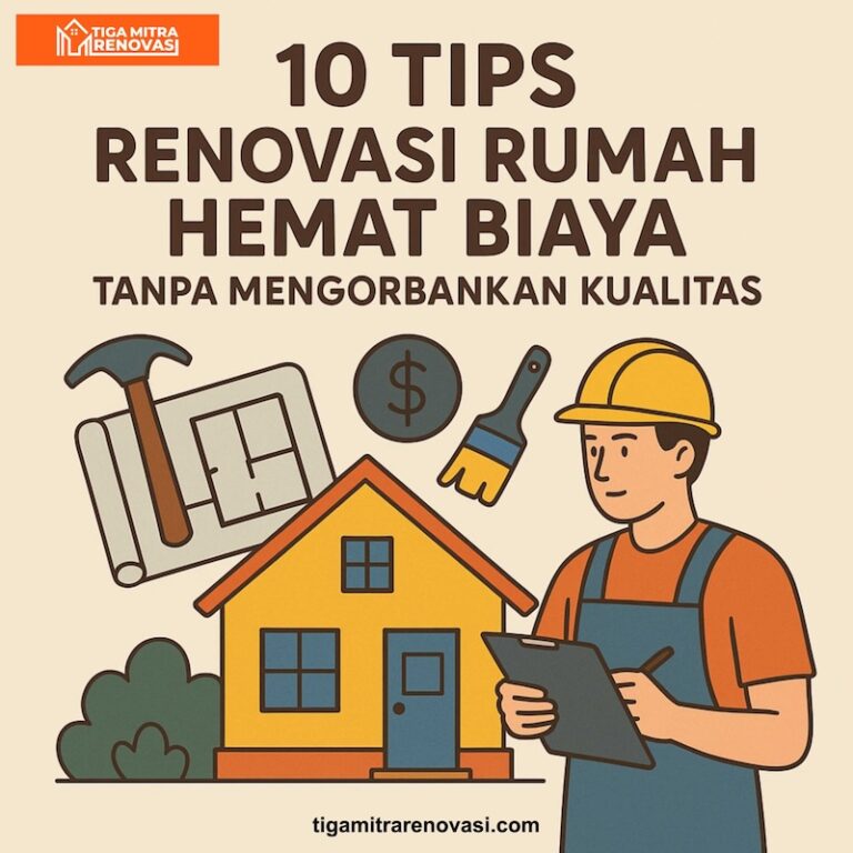 Tips Renovasi Rumah Hemat Biaya | 10 Tips Mudah